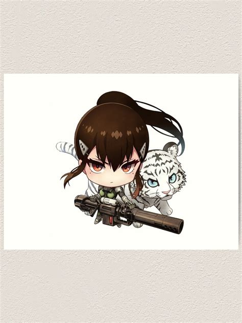 Kaiju No Mina Ashiro Art Print For Sale By Zeromanga Redbubble