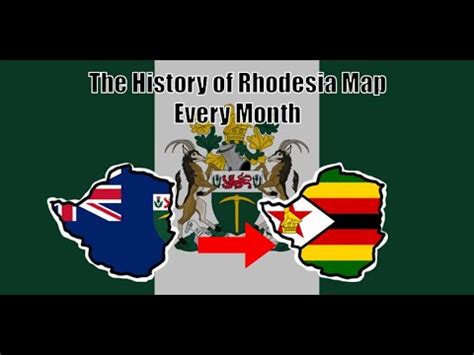The History Of Rhodesiathe Rhodesian Bush War Every Month From