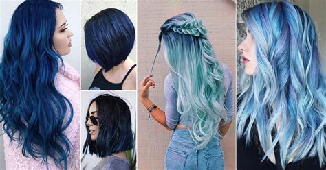 31 ιδέες για εντυπωσιακά μπλε μαλλιά από Blue Black μέχρι γαλάζια