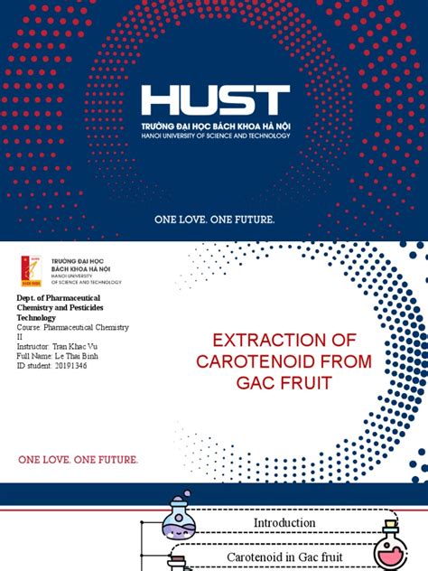Extraction Carotenoid From Gac Fruit Pdf Carotenoid Evaporation