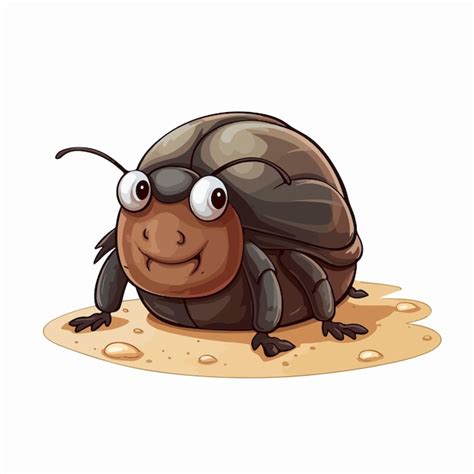 Dung Beetle Cartoon