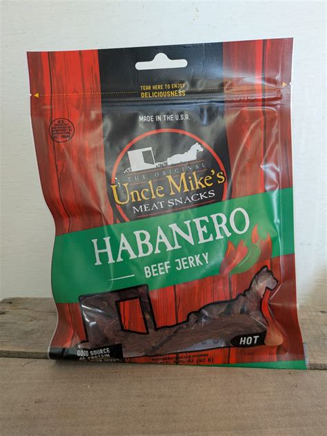 Uncle Mikes Habanero Beef Jerky The Citrus Tree Fresh Produce Market