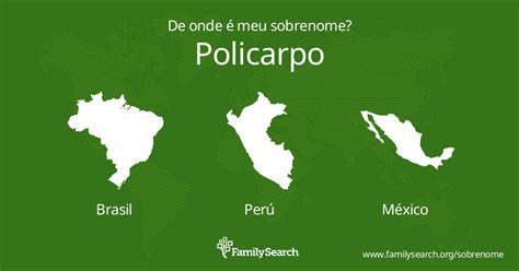 Significado Do Nome Policarpo E História Da Família Policarpo No