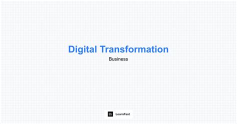How To Learn Digital Transformation Complete 2025 Guide Learnfast