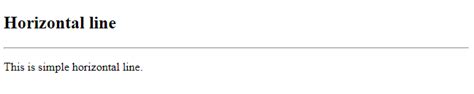 How To Add Horizontal Line In HTML GeeksforGeeks