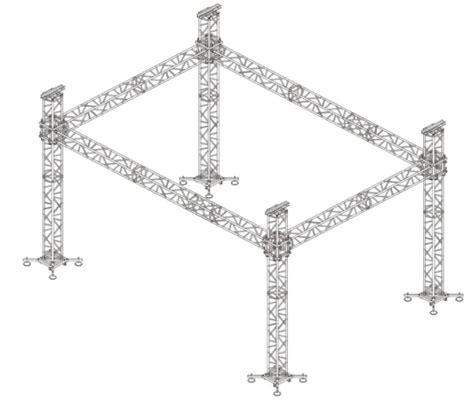 Aluminum Frame Truss Structure Exhibition Truss Fast Build Stage