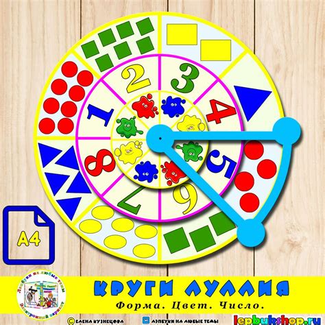 Круги Луллия Форма цвет число Кузнецова Елена Николаевна скачать на Wildberries Цифровой