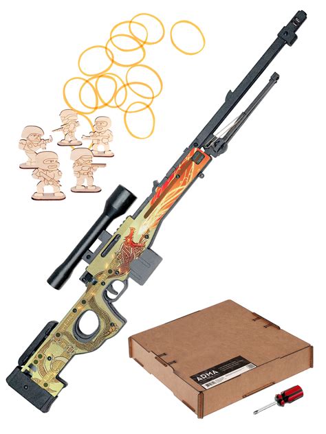 Купить Резинкострел Awp Arctic Warfare Police снайперская винтовка