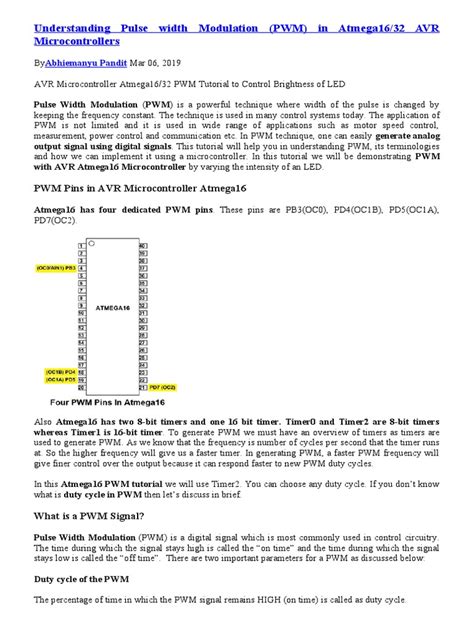2 Understanding Pulse Width Modulation Pdf