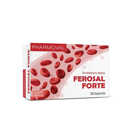 Ferosal Forte Kapsule A30 Azdravljeba Online Ljekarna