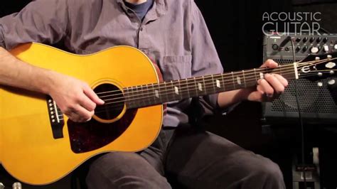 Epiphone Texan Guitar Review From Acoustic Guitar Youtube
