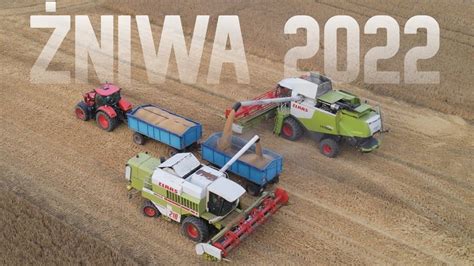 PIERWSZE ŻNIWA W POLSCE DWA CLAAAS y MEGA NA PRZELOCIE VOLVO
