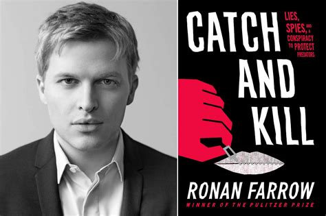 Ronan Farrow Interview Catch And Kill Author Reveals All