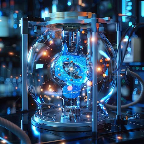 Quantum Teleportation Experiment In Scientists Lab Premium Ai