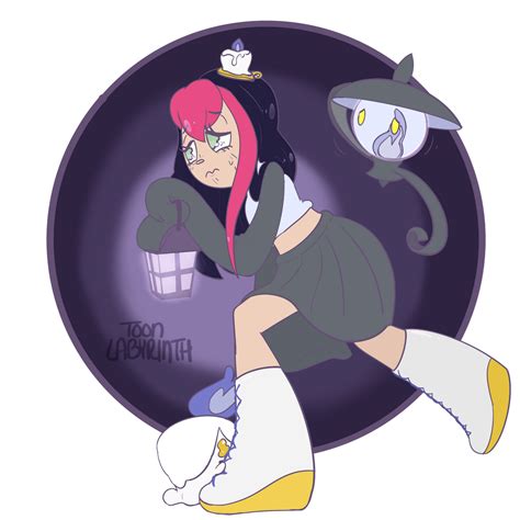 Day 29 Litwick And Lampent By Toon Labyrinth On Deviantart