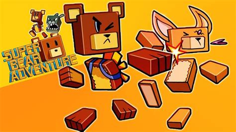 Super Bear Adventure полное прохождение игры 😉 Приключение Супер Мишки
