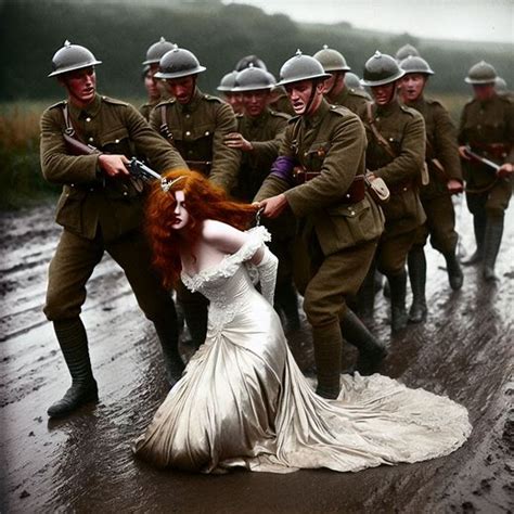 Black And Tans Soldiers Humiliating Irish Bride By Paulkruger1 On