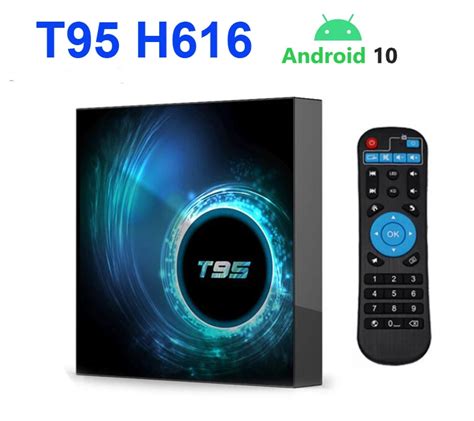 T95 H616 Android 10 TV Box Allwinner Quad Core WIFI IPTV Box 4GB 32GB