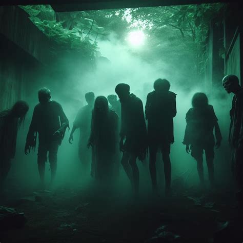Premium Ai Image Horror Movie Scene