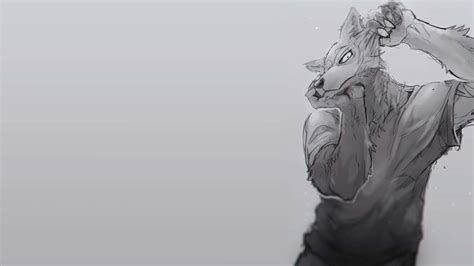 Download An Emotional Stand Off Between Legoshi And Louis