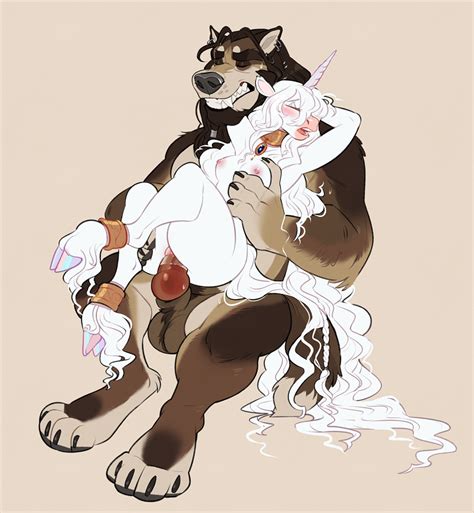 Rule 34 Black Nose Canid Canine Canis Duo Equid Facial Hair Female