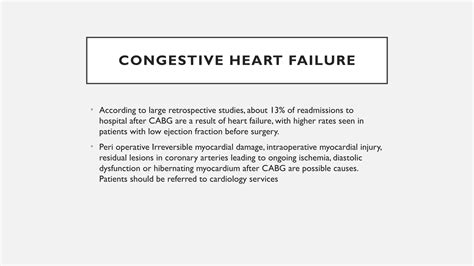 Post Cabg Left Ventricle Evaluation Pptx Ppt