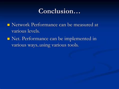 Ppt Network Performance Measurement Powerpoint Presentation Free Download Id885473