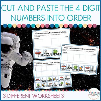 Ordering Numbers Greatest To Least Digit Numbers By Kerry Grogan Tutoring