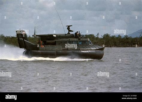 Usa Vietnam Krieg Vietnam War Pacv Patrol Air Cushion Vehicle Acv