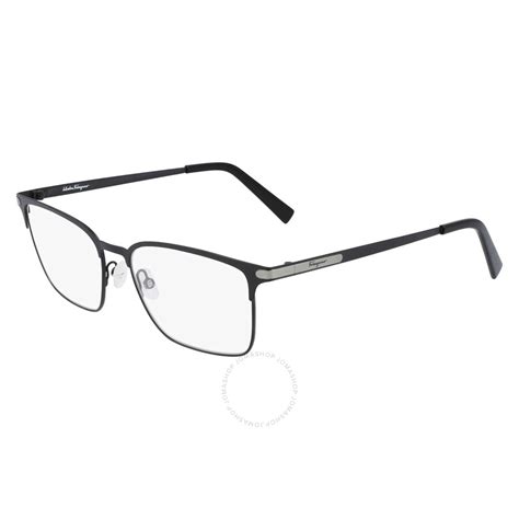 Ferragamo Salvatore Ferragamo Demo Rectangular Mens Eyeglasses Sf2207