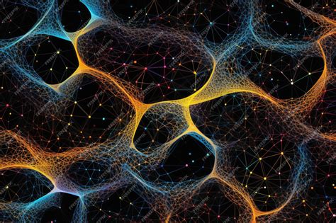 Premium Photo Aiinspired Neural Network Pattern Abstract Neural