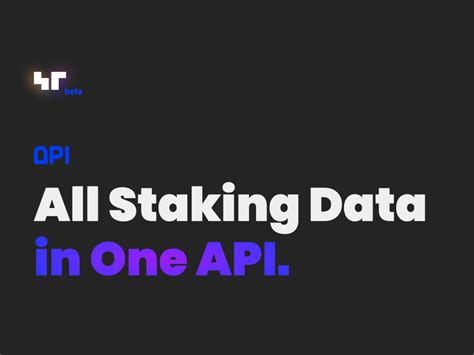 Livequery Flipside Staking Data Api From Staking Rewards