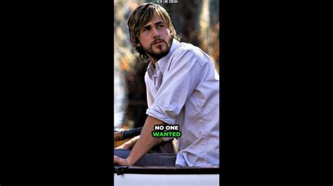 Ryan Gosling Was Cast In The Notebook Because He Wasnt Handsome Enough” The Mercury