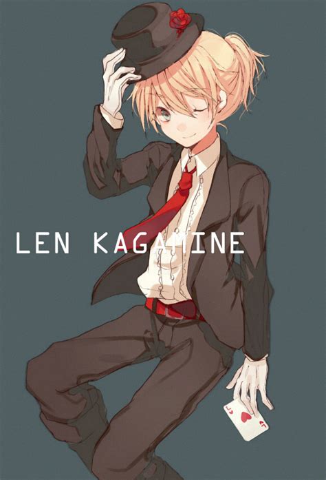Kagamine Len Vocaloid Drawn By Tetsuo Tashirosu Danbooru