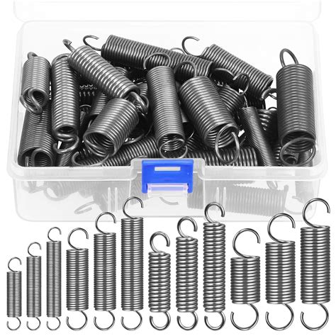 Hilitchi 36pcs Extension Spring Assortment Kit 12 Sizes Extension