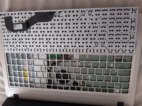 I Want To Replace My Keyboard Due To Some Cable Damage But The One I Had Was Glued To The Frame