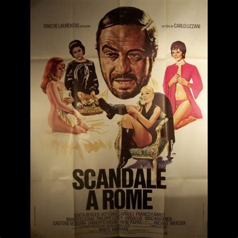 Affiche Du Film SCANDALE A ROME ROMA BENE CINEMAFFICHE