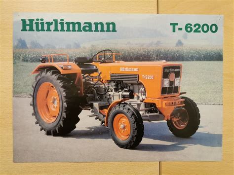 Werbebroschüre Hürlimann T-6200 | Kaufen auf Ricardo
