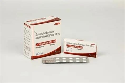 Sumatriptan Succinate Tablets At Rs 150 Stripe Nagpur Id 2849498496030
