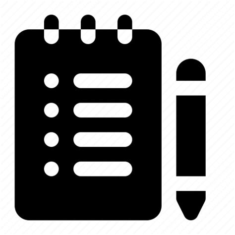 Notepad Scratchpad To Do List Checklist Notebook Icon Download On Iconfinder