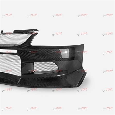 Evo 8 9 Vtx Cyber Evo Front Bumper Track Version Red Carbon Fibre