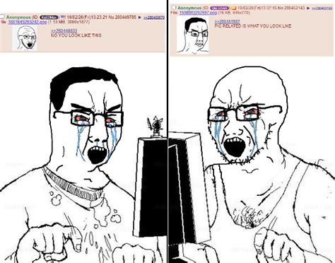 Poljak V Soyjak Imageboard Poljak Chudjak Know Your Meme