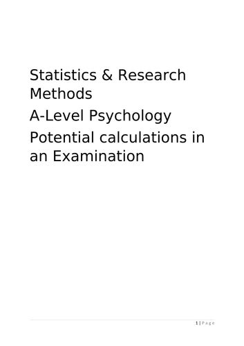 Aqa Workbooks X5 A Level Psychology Paper 2 Predictions Research Methods Teaching Resources