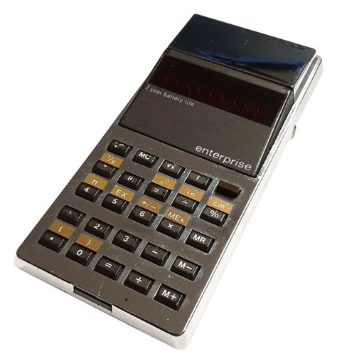 Sinclair Enterprise Early Prototype Model Calculator Computing History