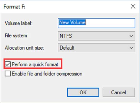 quick format vs full format which should i use check the answer here