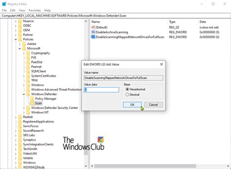 How To Scan Mapped Network Drives With Windows Defender