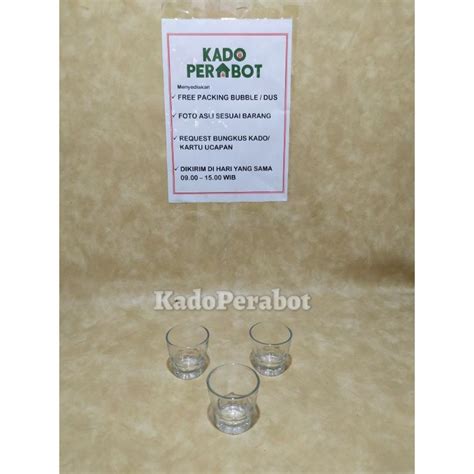 Jual Gelas Loki Espreso Gelas Sloki Soju Gelas Soju Mini Mega Store