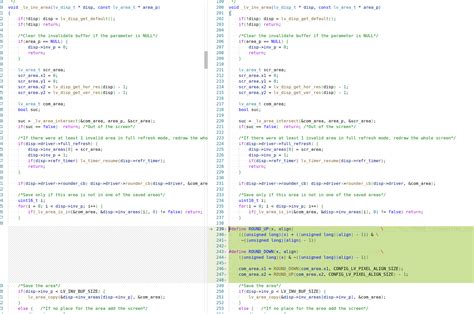 how to adapt a display that can only be aligned by 4 pixels in lvgl