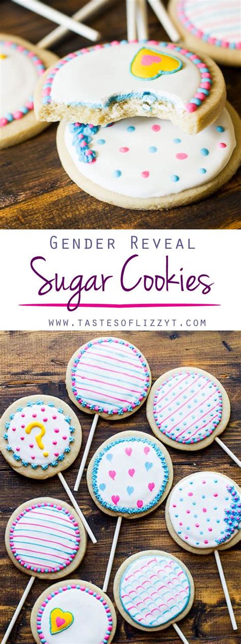 Gender Reveal Cookies Recipe And Tutorial Easy Sugar Cookie Recipe