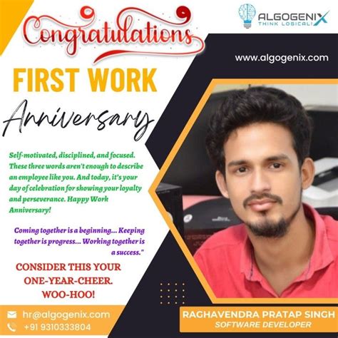 Raghavendra Pratap Singh On Linkedin I Am Delighted To Inform You That